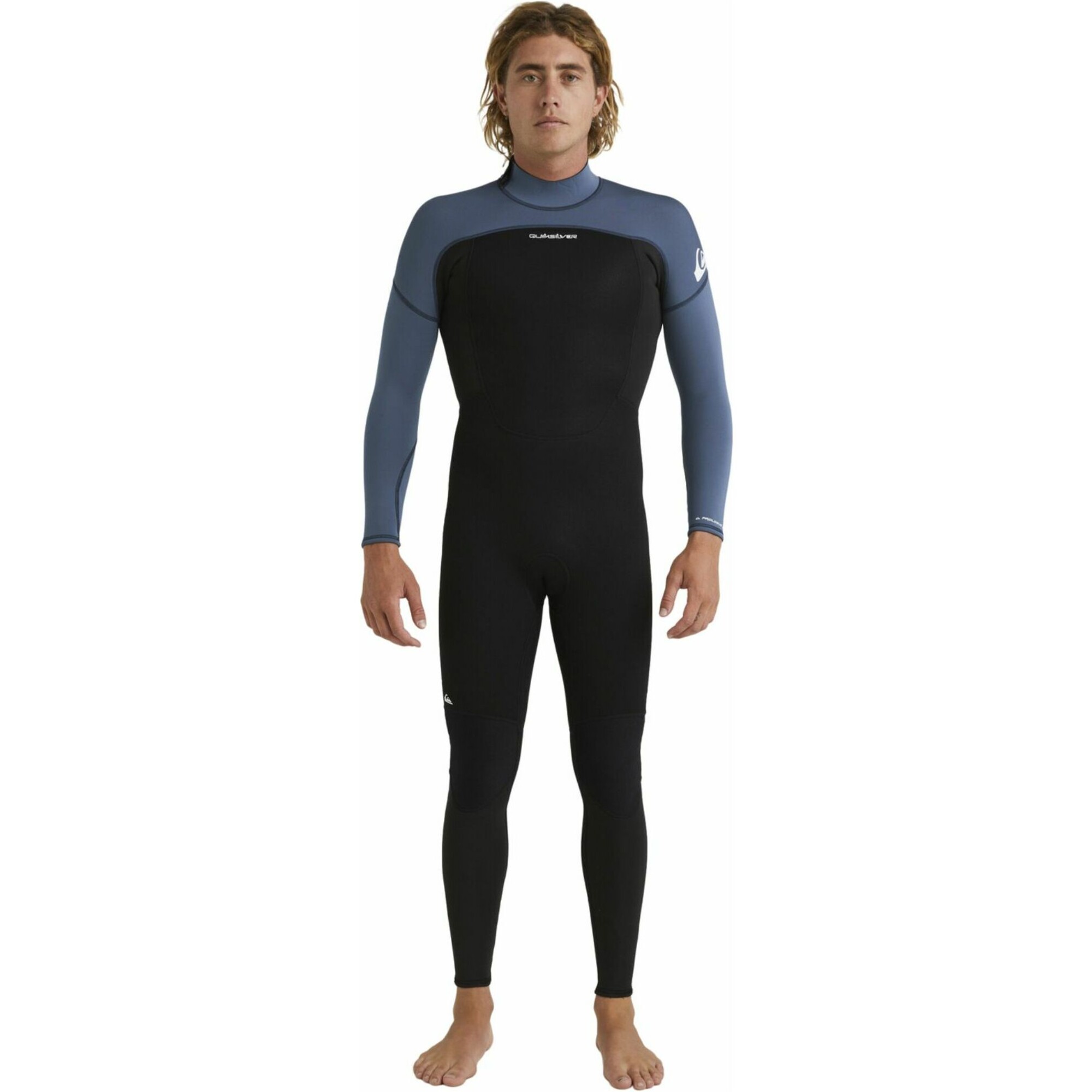 2024 Quiksilver Mens Prologue 3/2mm Flatlock Back Zip Wetsuit EQYW103223 - Black | Wetsuit Outlet